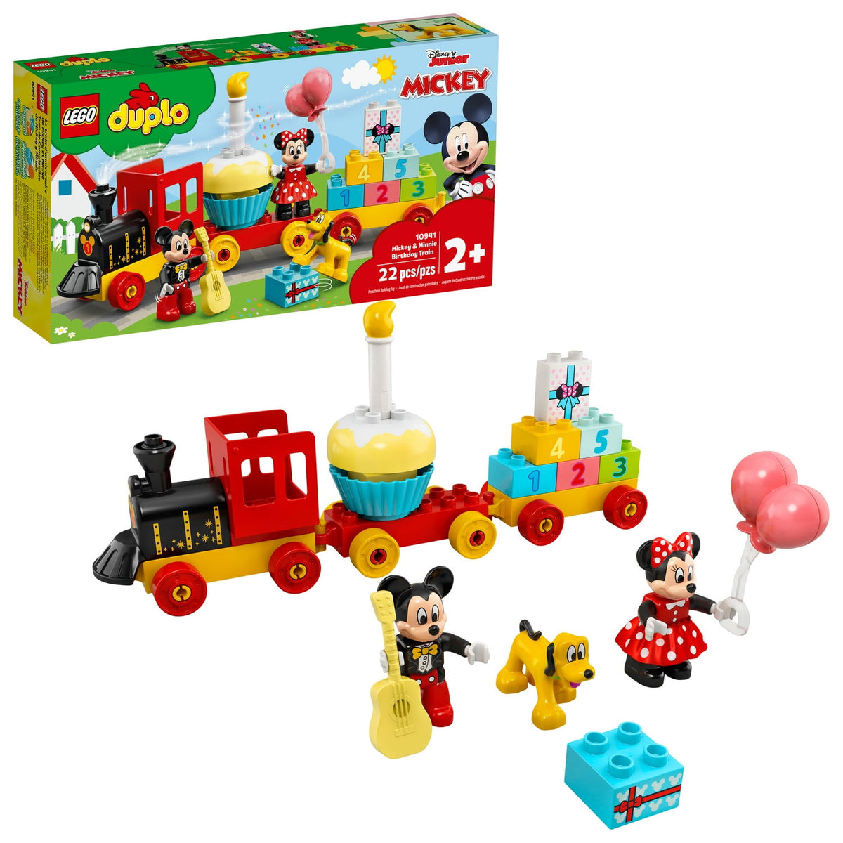 LEGO DUPLO Disney Mickey & Minnie Birthday Train 10941 Learning and Bu ...